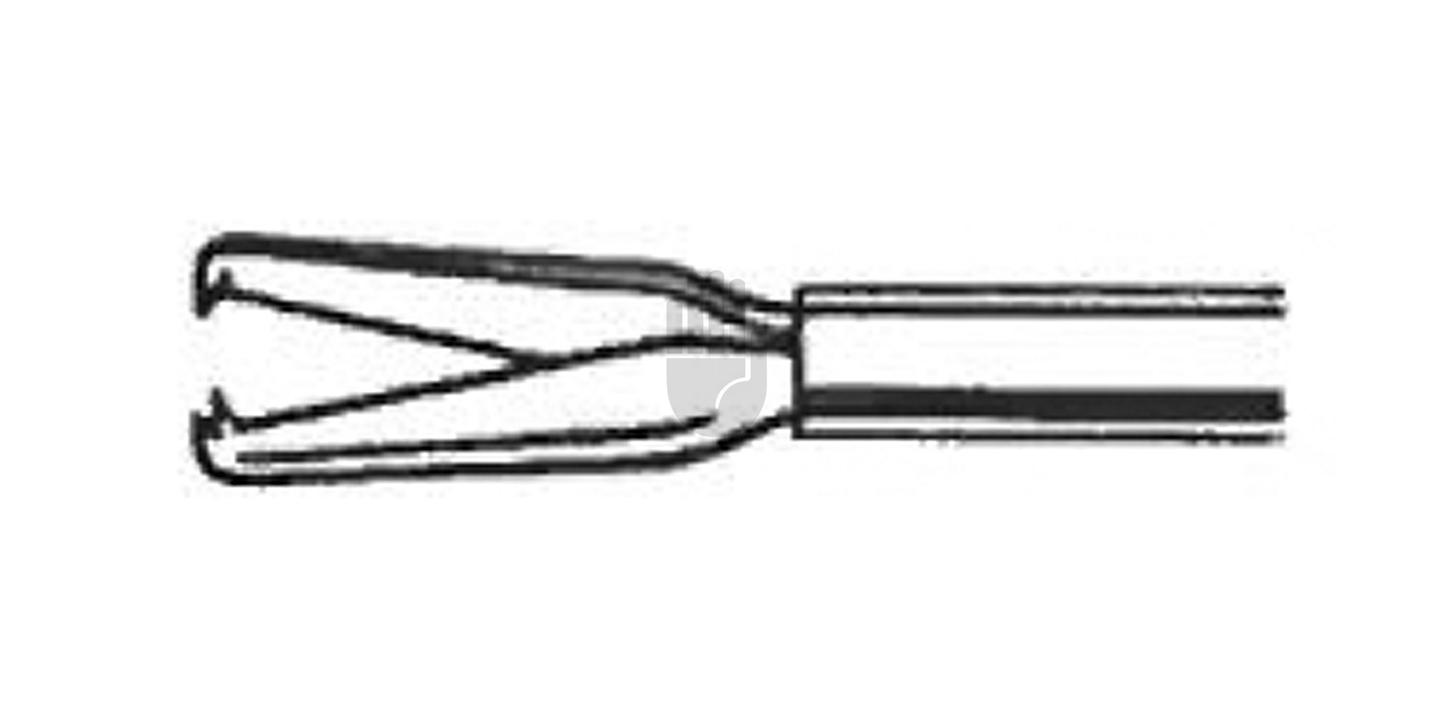 Pinza para coger de la vitrectomia